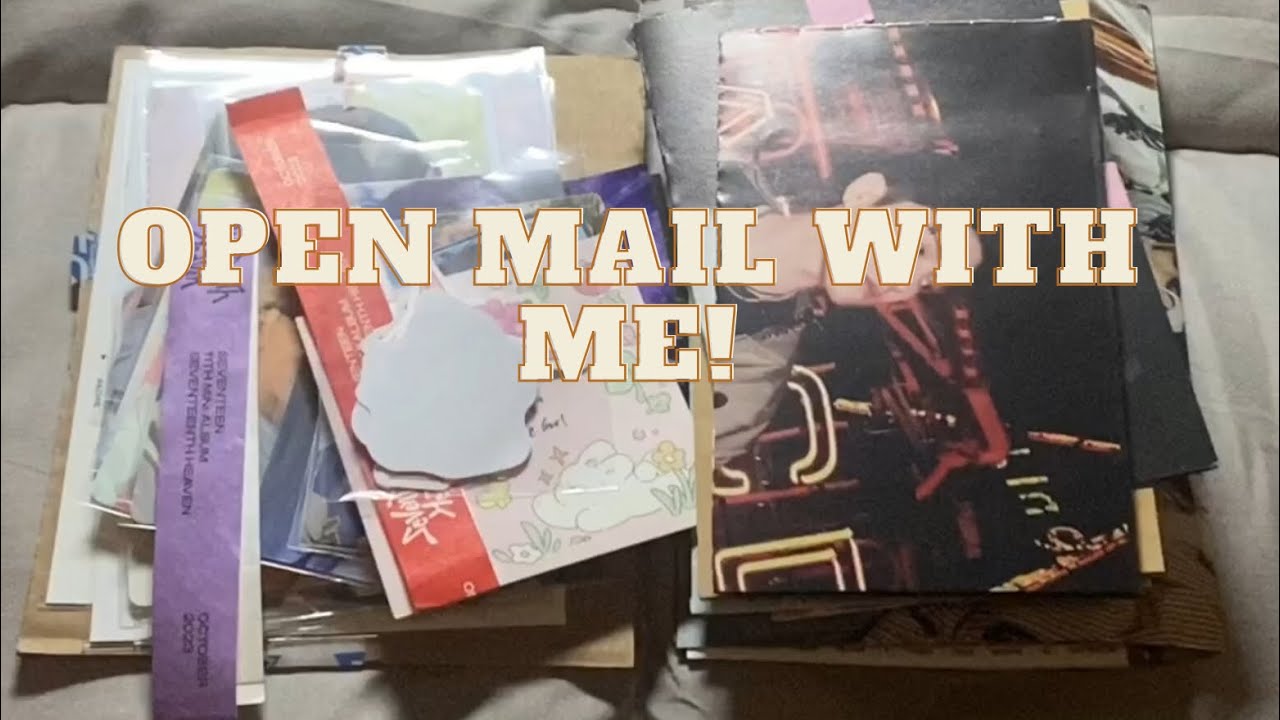 Open mail with me for the month of January! Skz, ZB1, and more! - YouTube
