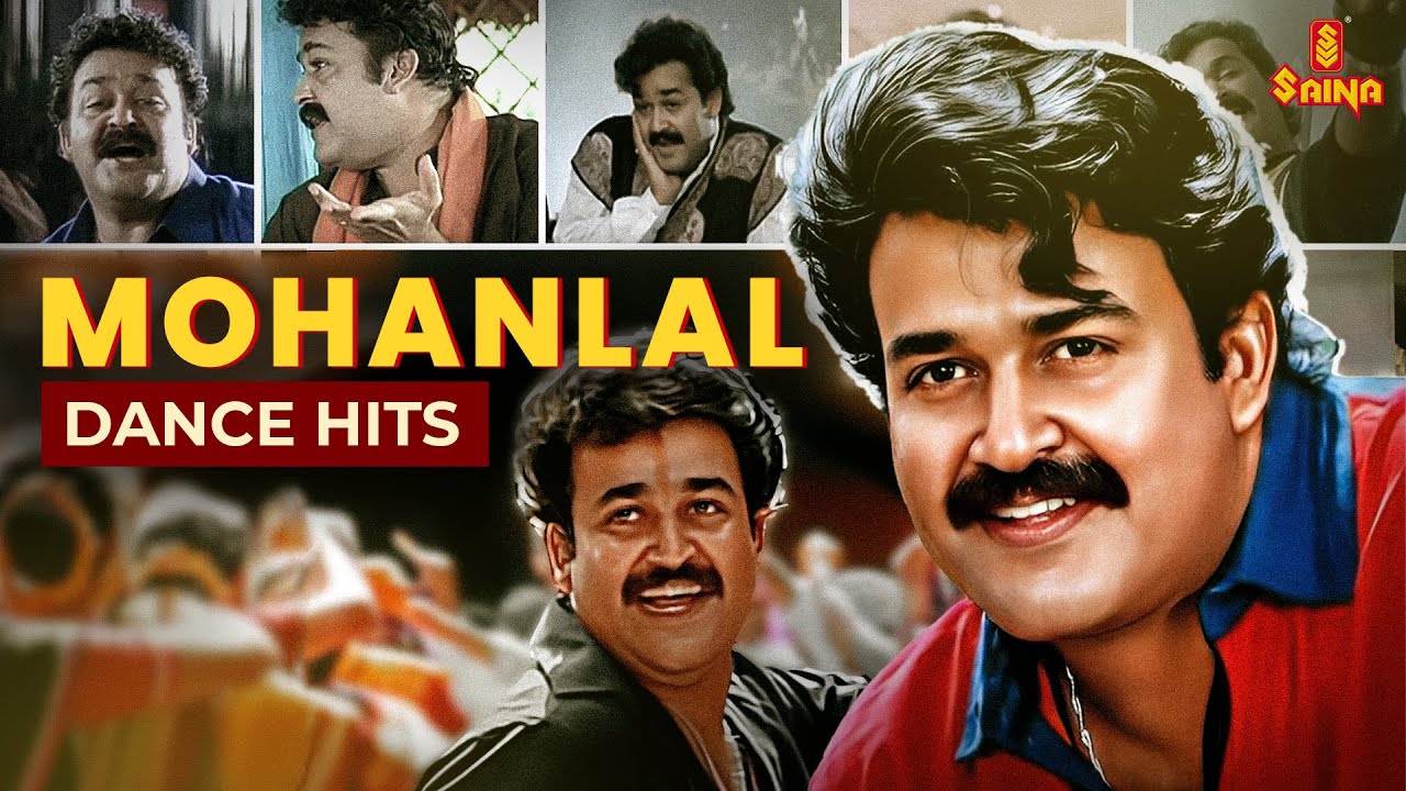 Mohanlal Dance Hits | Malayalam Film Songs | Non Stop Video Song ...
