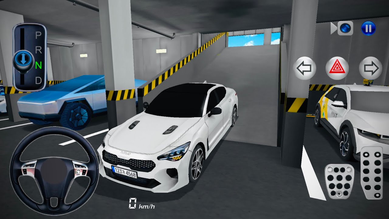New Kia car 🚘 parking lot 3d driving class simulator android gameplay ...