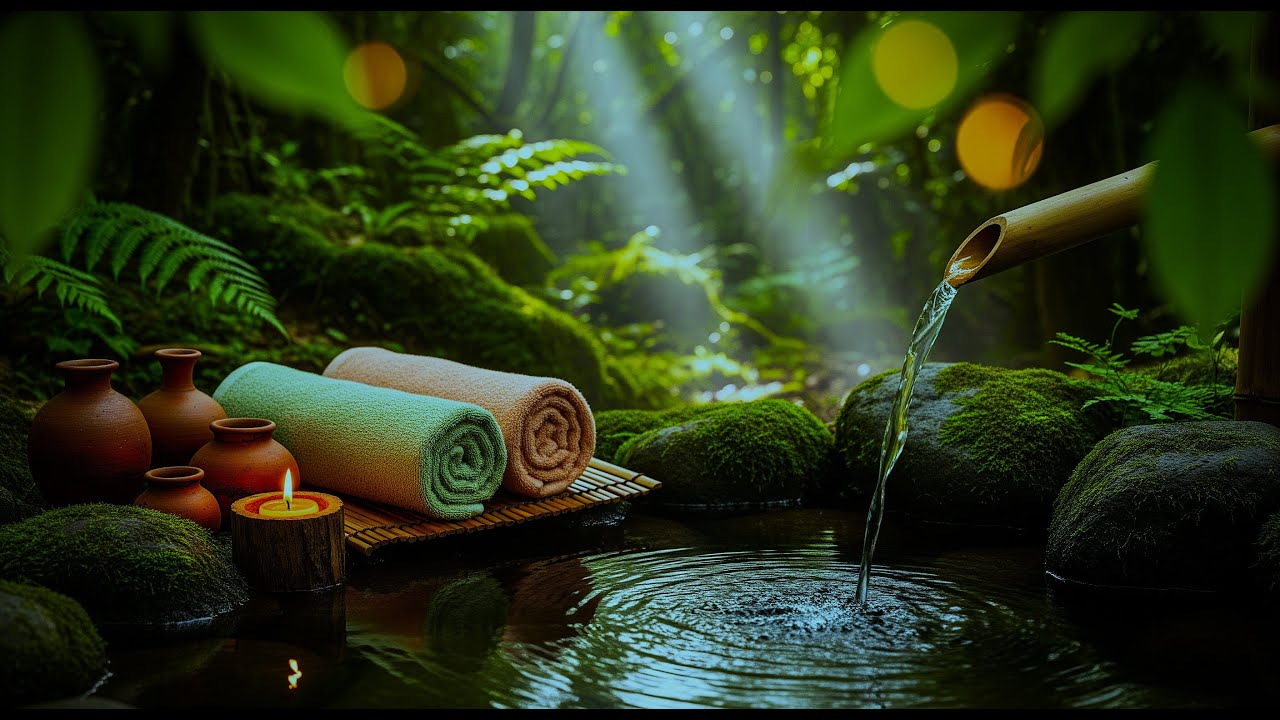10 Hours of Soft Piano Sleep Music & Water Sounds – Relaxing Music for ...