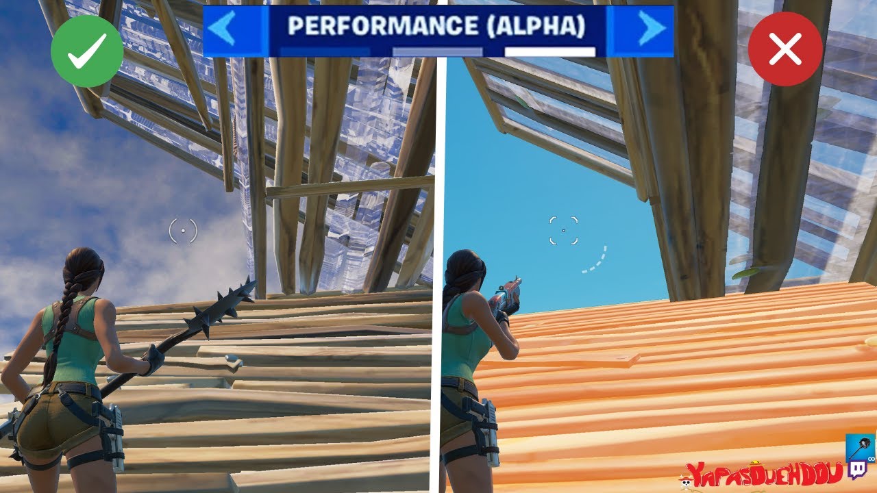 Comment AVOIR les anciennes CONSTRUCTION du MODE PERFORMANCE sur ...