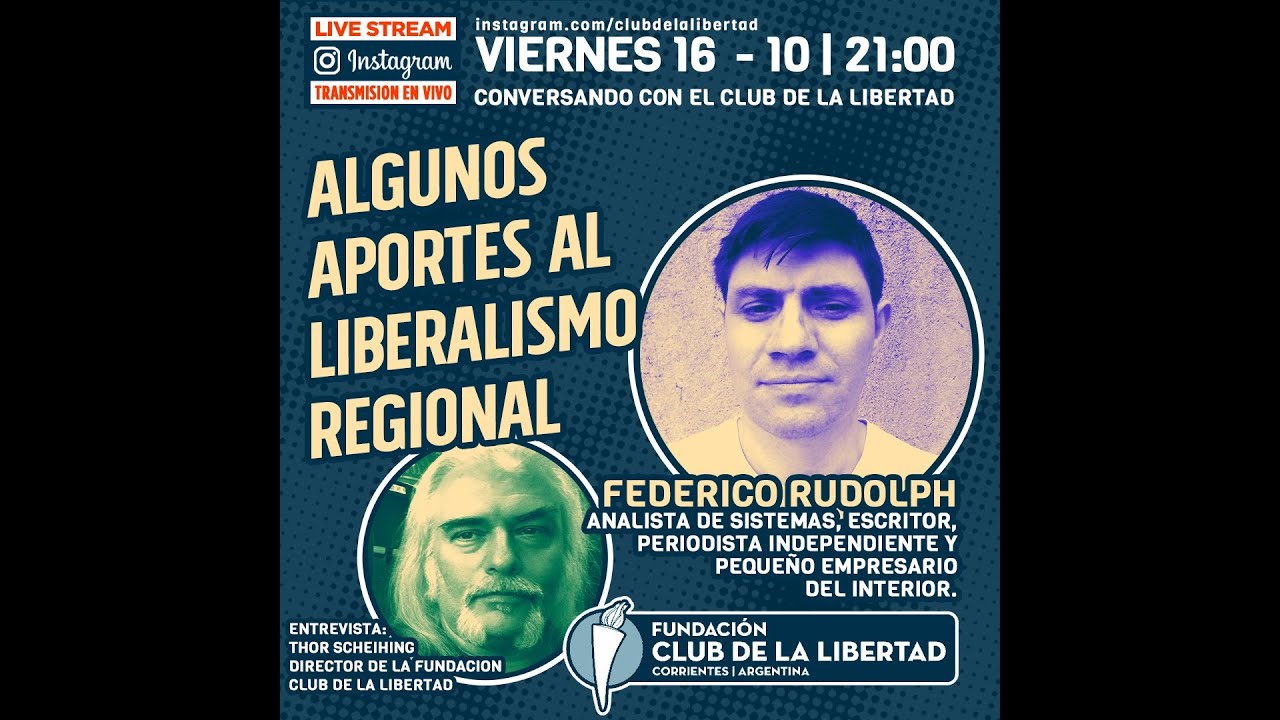 CONVERSANDO CON EL CLUB - Federico Rudolph - Algunos aportes al ...