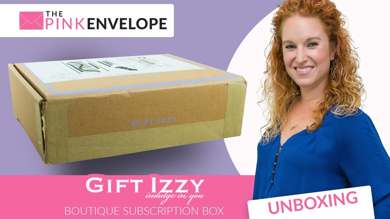 Gift Izzy Boutique Subscription Box - YouTube