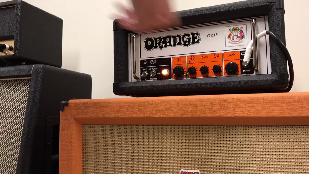 Modded Orange OR15 with PPC410 cabinet - YouTube