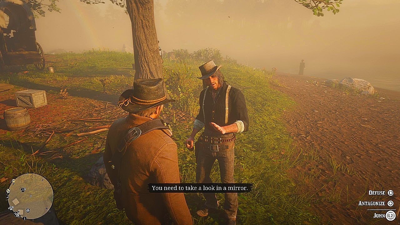 Arthur Enjoys Making Fun of John - RDR2 - YouTube