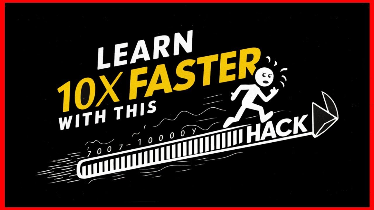 Learn Anything 10X Faster with These Simple Hacks! - YouTube