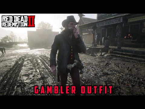 Red Dead Redemption 2 - Arthur morgan - Gambler outfit. - YouTube