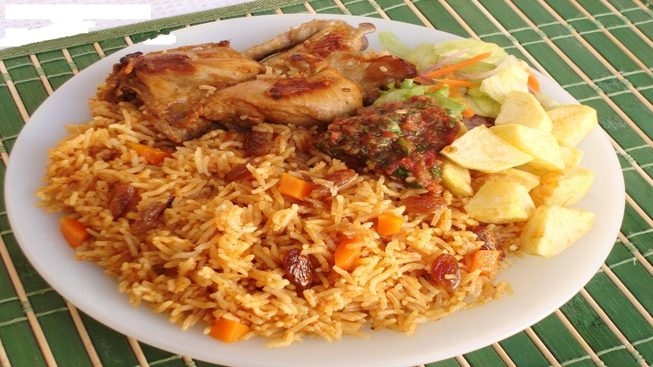 Ruz Bukhari Rice Recipe | How to Make Ruz Bukhari (Arabic Dish) - YouTube