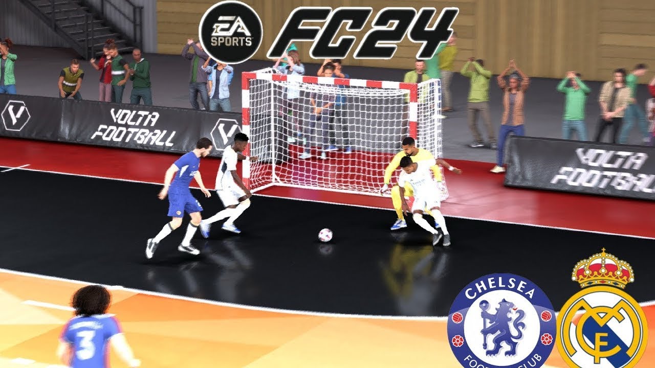 FC24 Volta Futsal | Real Madrid vs Chelsea | Epic Street Battle - YouTube