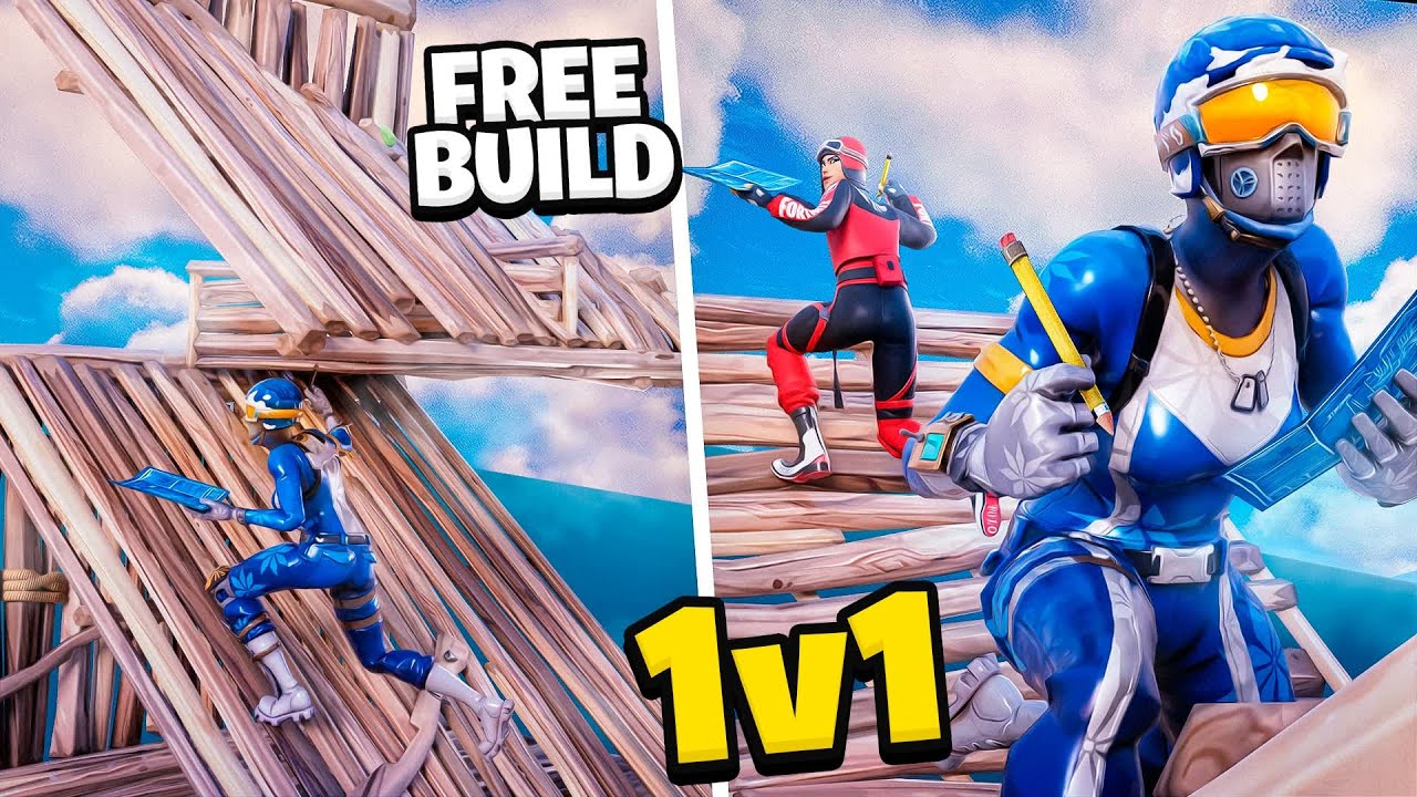 RANDOM FORTNITE FREE BUILD - YouTube