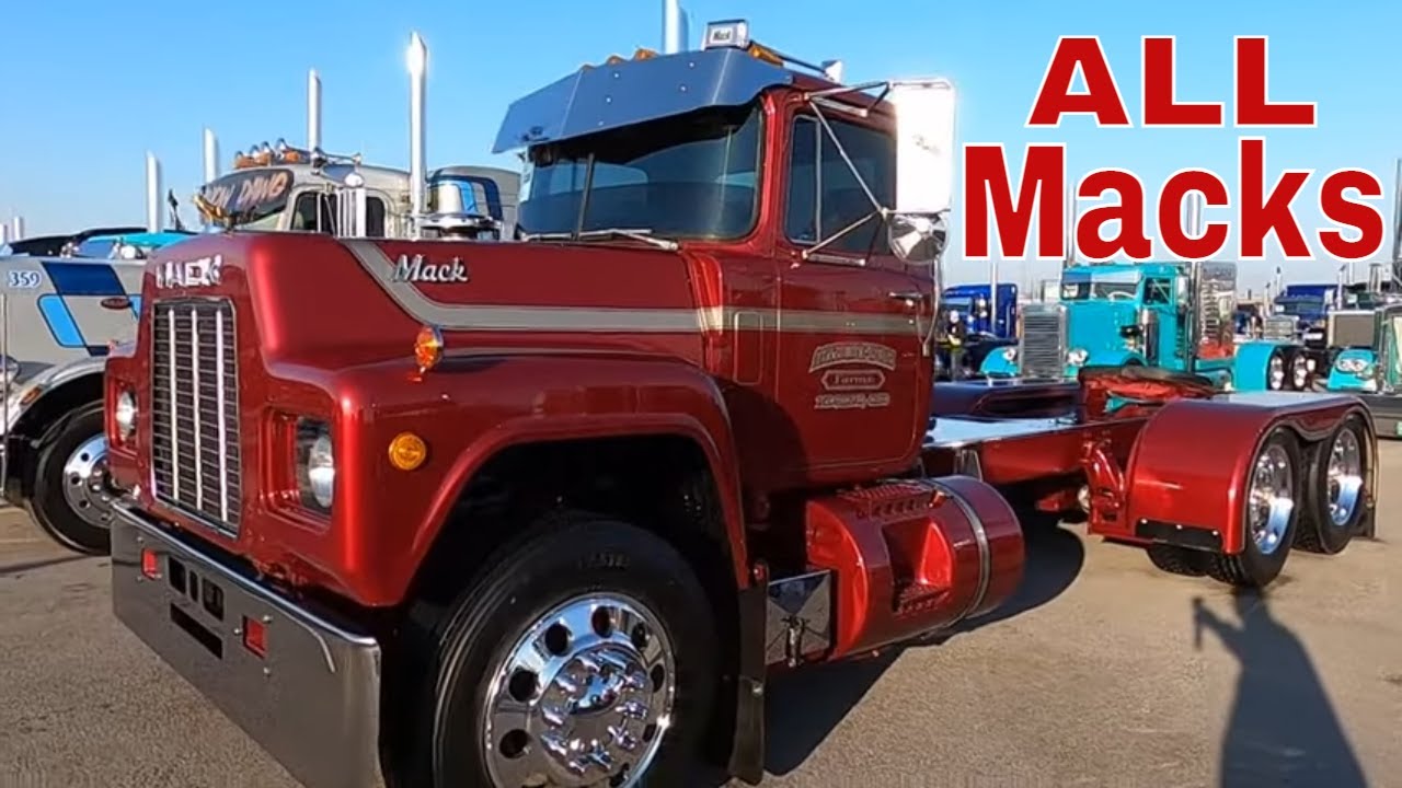 Macks at MATS 2023 Mid America Truck Show - YouTube