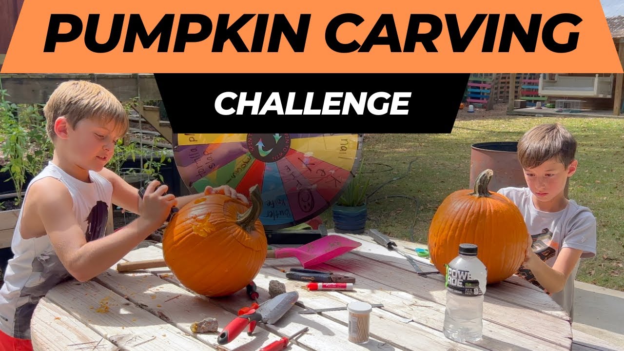 Pumpkin Carving Challenge Youtube