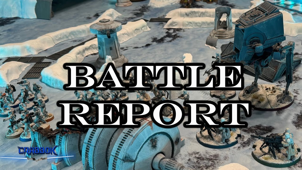 The Battle of Hoth - Short Form Star Wars Legion Battle Report - YouTube