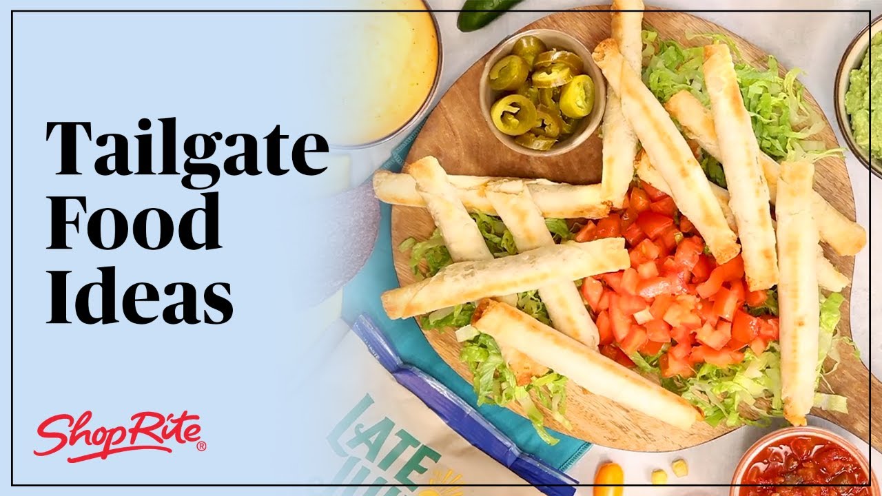 2 Easy Tailgate Recipes for Football Season | ShopRite Grocery Stores ...