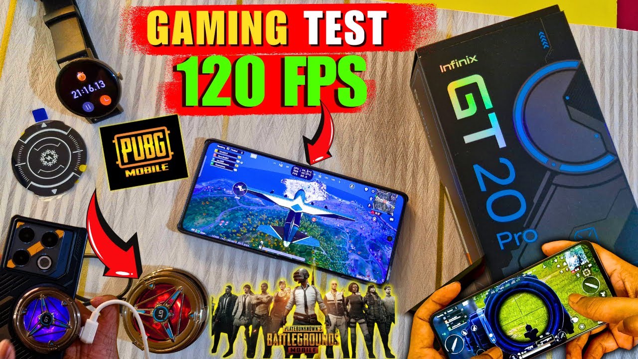 infinix GT 20 Pro PUBG Global 120 FPS Test with True FPS Meter ...