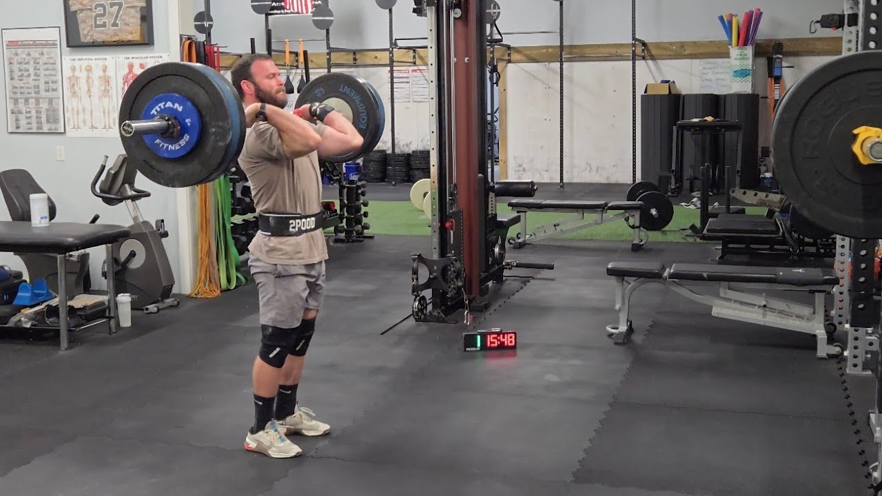 Crossfit Community Cup Workout #3 355/255lb - YouTube