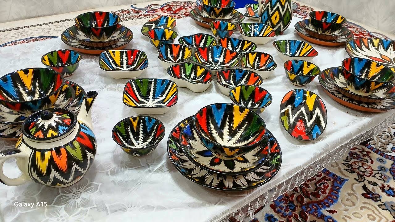 Sopol idishlar (6 kishilik nabor) @Ceramic_magazine - YouTube