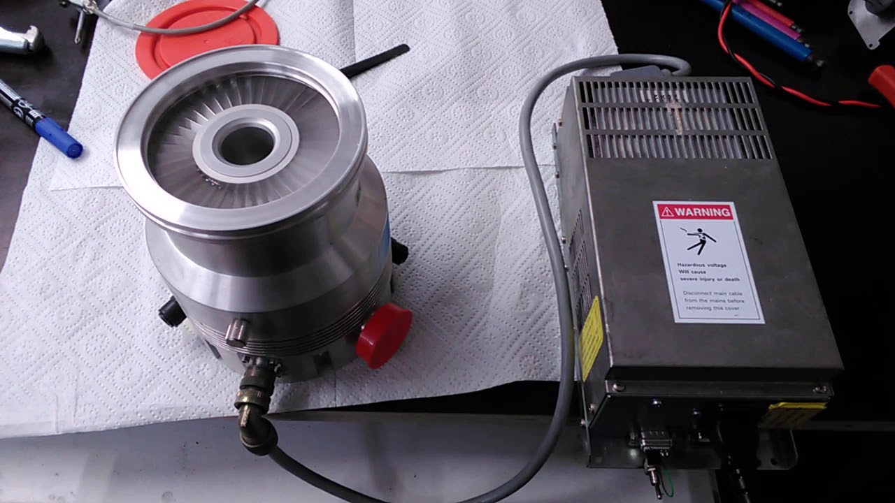 Varian Turbo-V 300 HT - YouTube
