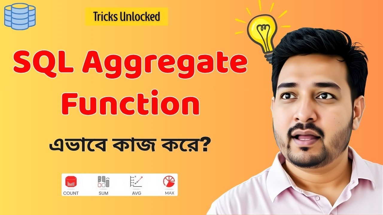 SQL Aggregate Functions EXPLAINED (With Real Examples!) - YouTube