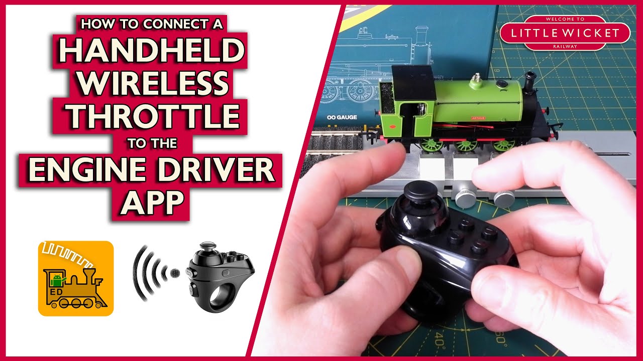 Add a Handheld Wireless Throttle to the Engine Driver App - YouTube
