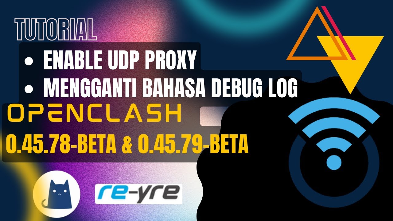 Enable UDP Proxy OpenClash Dan Mengganti Bahasa Debug Log Ke Bahasa Inggris | REYRE-STB - YouTube