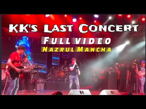 KK last concert full live at Nazrul Mancha Kolkata 2022 - YouTube