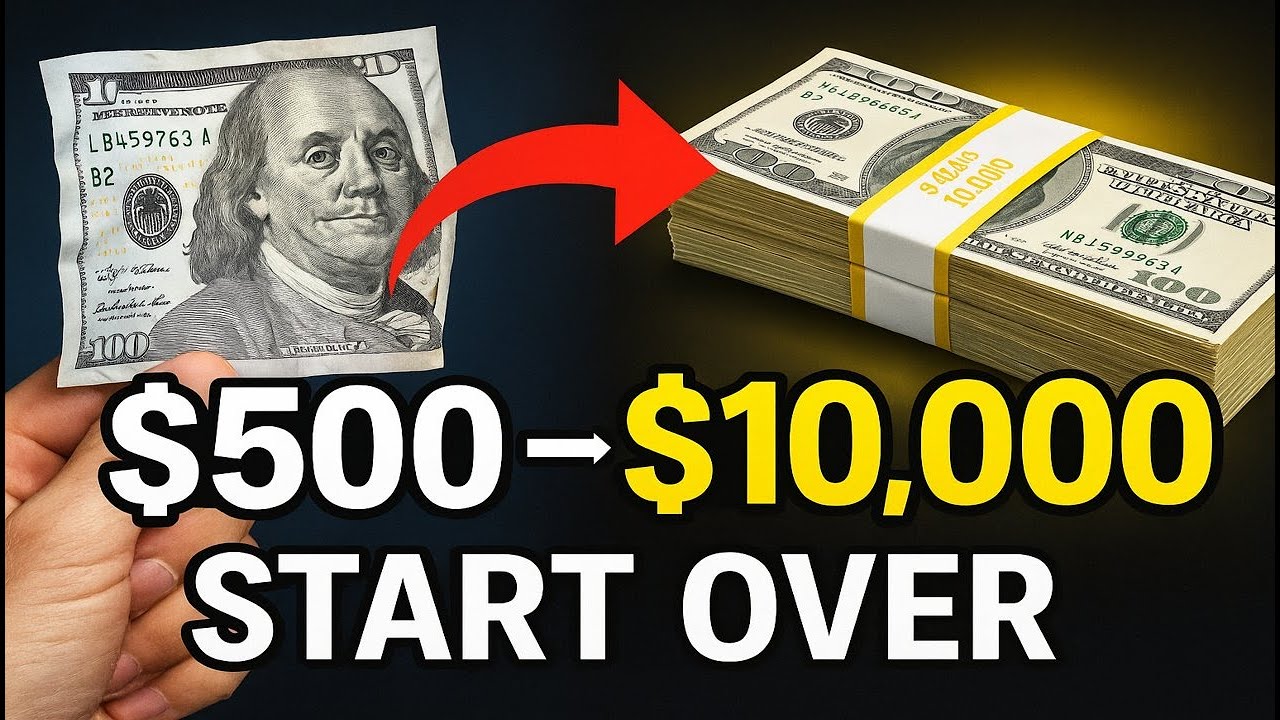 How To Turn $500 to $10,000: Step By Step Strategy That Will Work ...