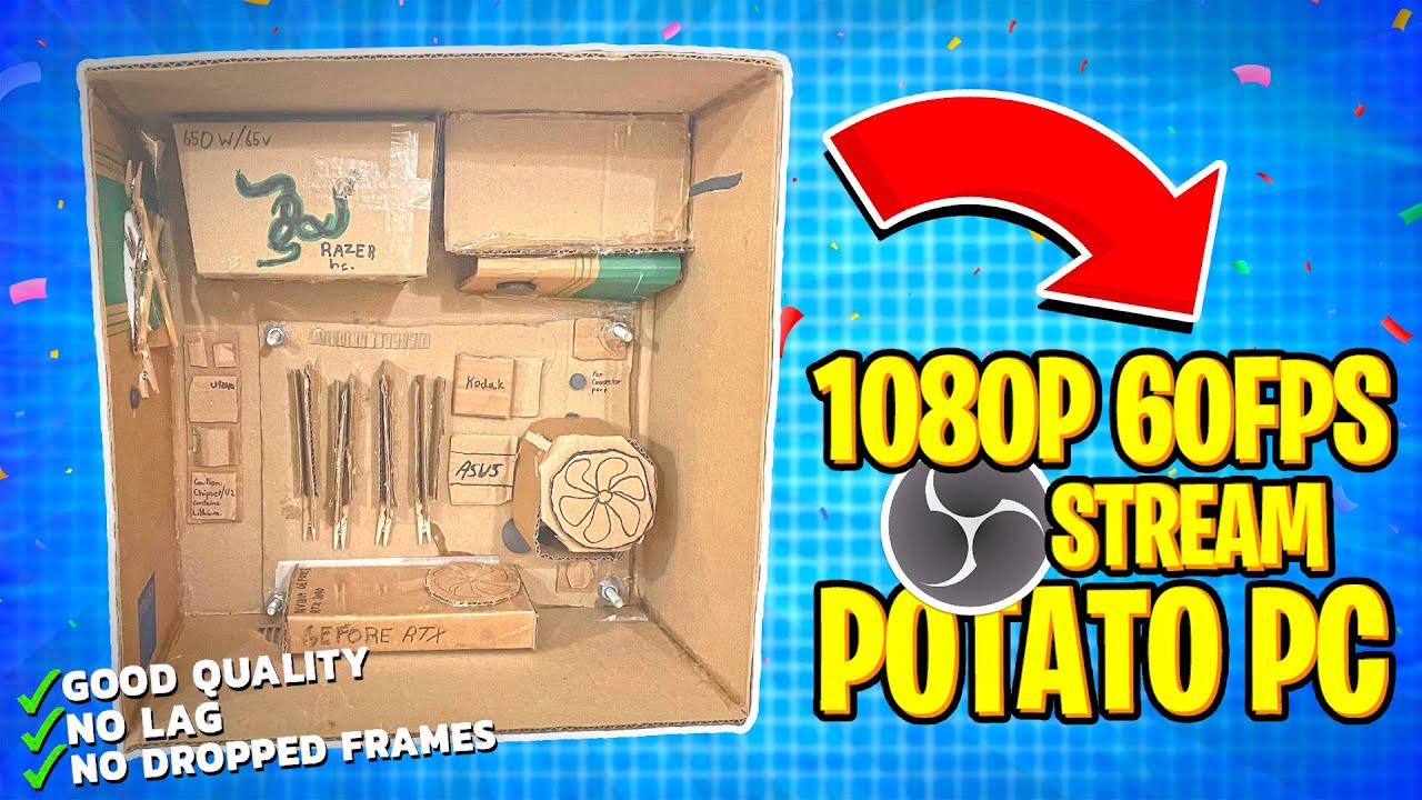 How To Stream Smoothly On a Low End Potato PC - YouTube