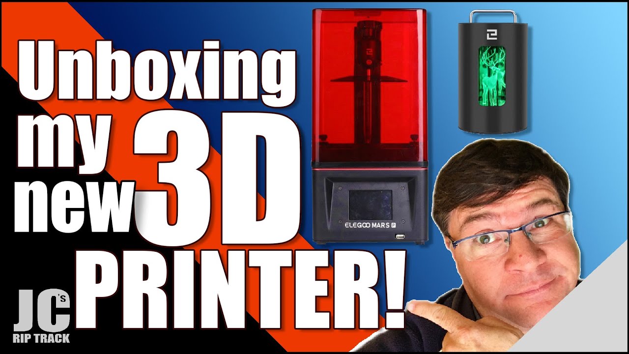 3D Printer Unboxing - My New Elegoo Mars Pro! - YouTube
