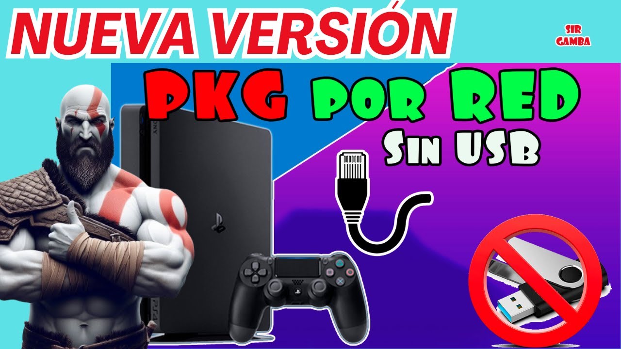 ACTUALIZACIÓN 📶 PS4 INSTALAR PKG por RED sin USB - YouTube
