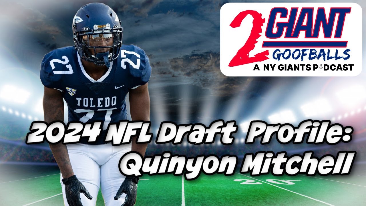 Quinyon Mitchell CB Toledo - 2024 NFL Draft Prospect Profile - YouTube