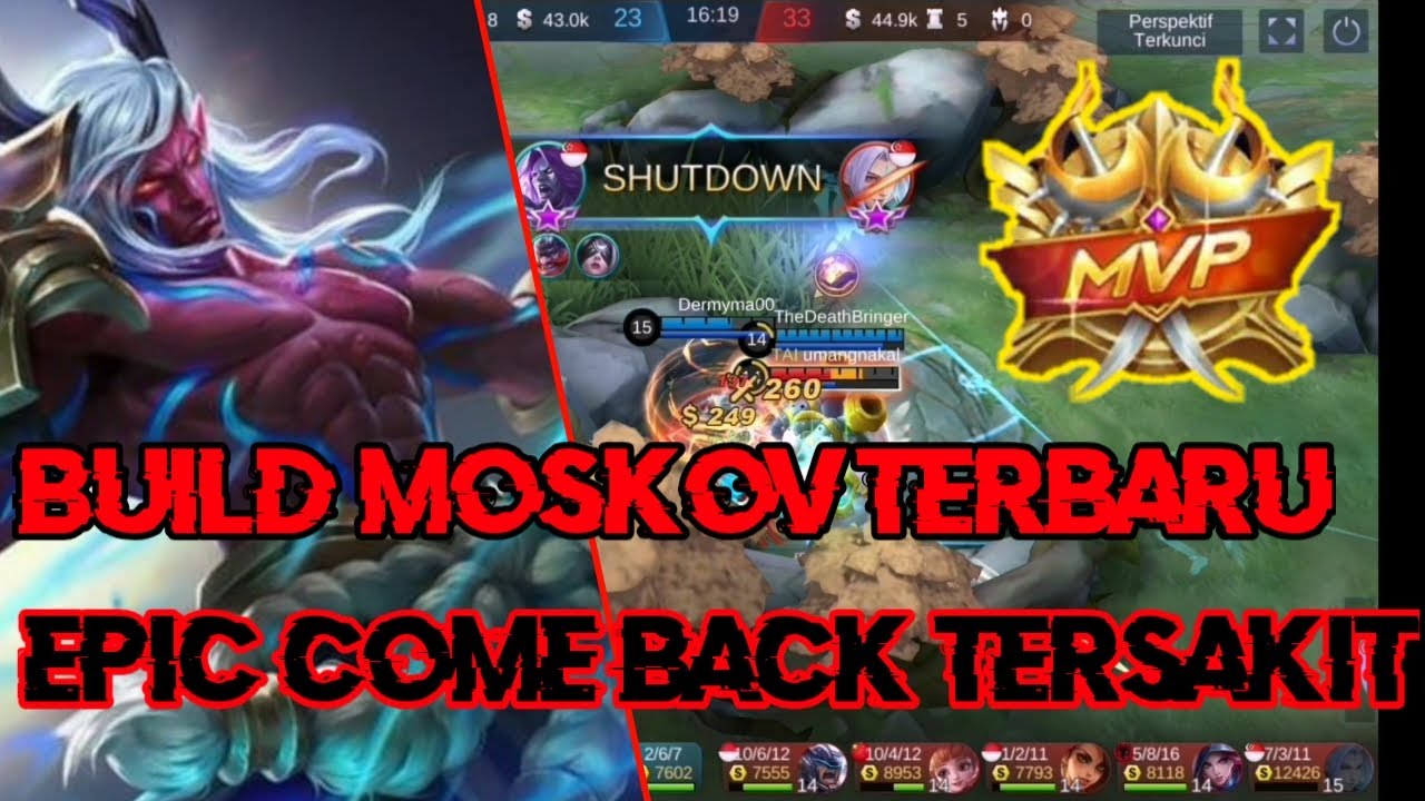 Super Marksman - Build MOSKOV Terbaru!! Epic Come Back Tersakit!! - YouTube