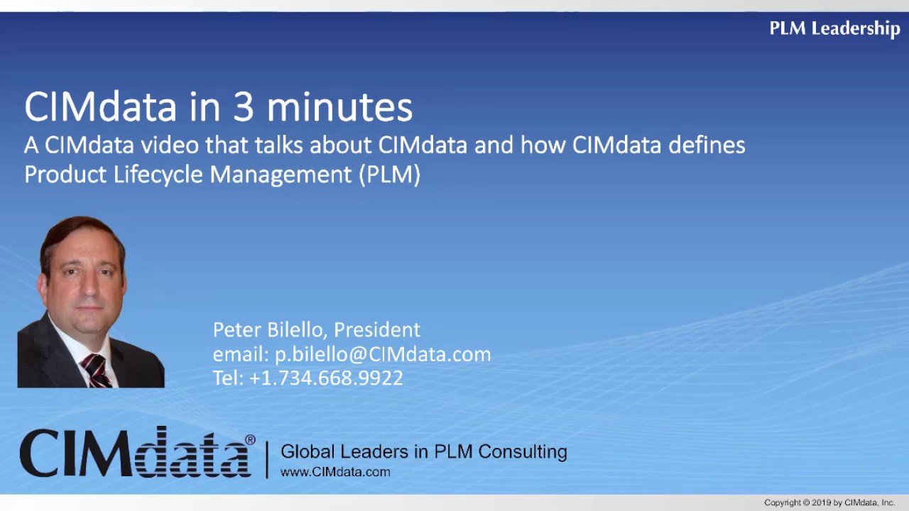 About CIMdata - YouTube