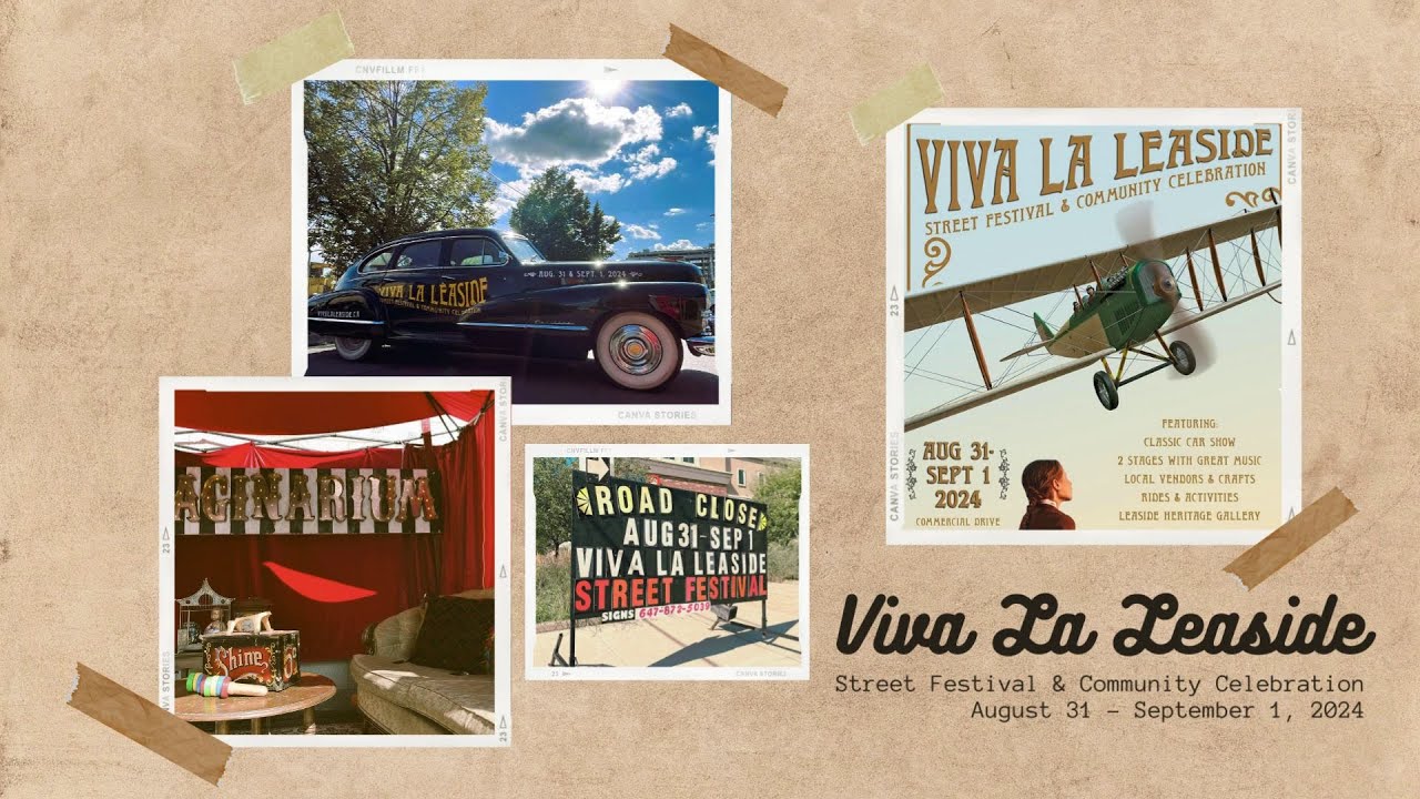 Leaside comes alive at the inaugural Viva La Leaside Festival - YouTube
