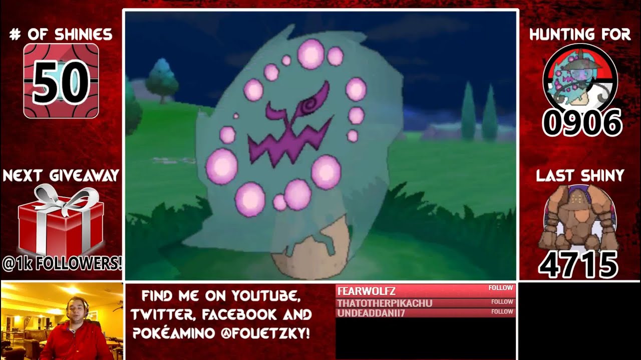 Shiny #051: SHINY SPIRITOMB! Pokémon X&Y Friend Safari, 906 Encounters ...
