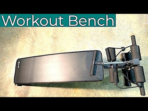 Doufit Sit Up/Workout Bench! Sturdy & A GREAT Price! - YouTube