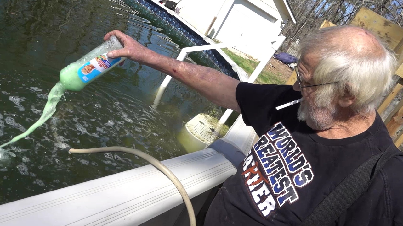 ANGRY GRANDPA'S DISGUSTING POOL!! - YouTube
