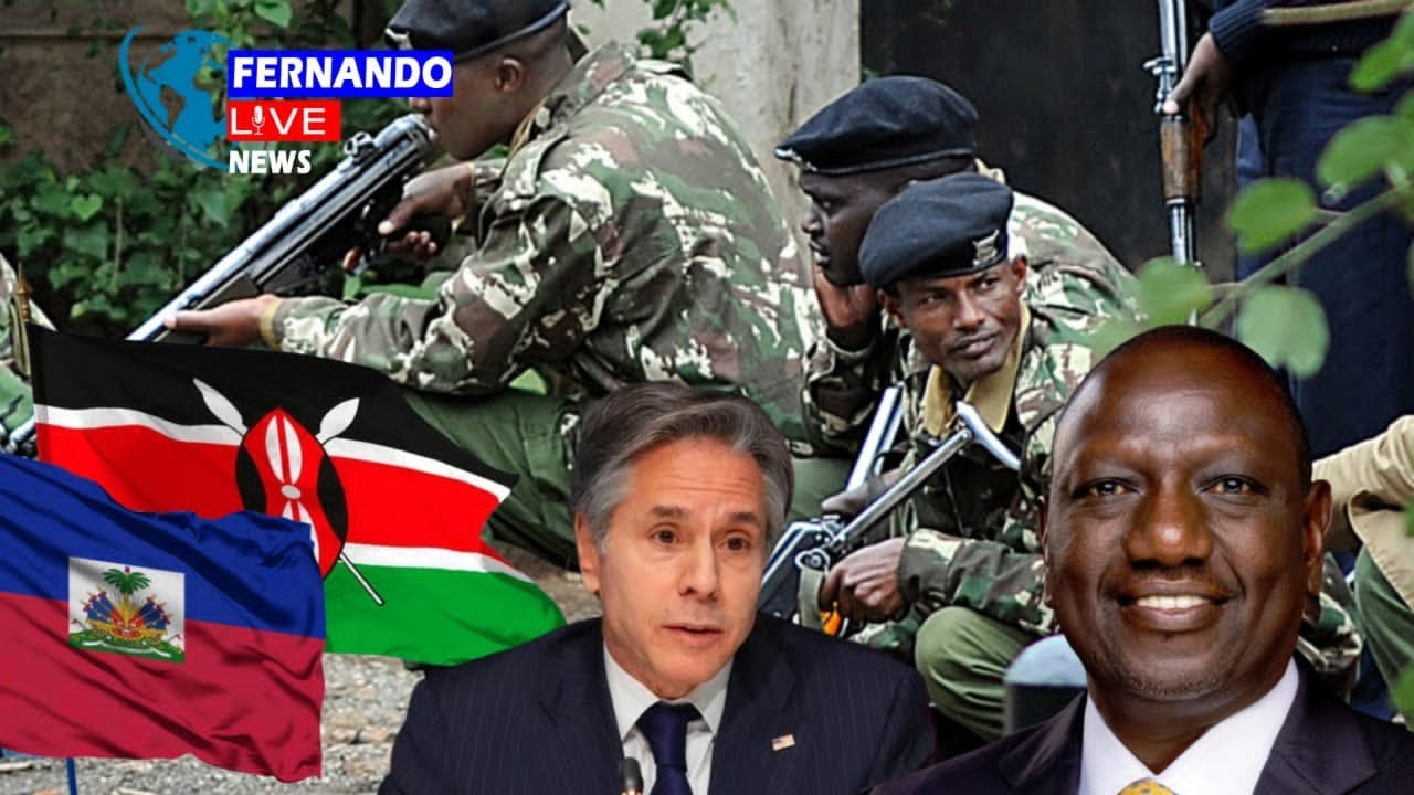 Dosye fòs militè an Ayiti a ap mache: Sekretè Deta Blinken rele ...