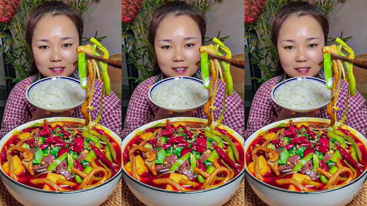 Sichuan famous hot pot base, (spicy, beef oil, medium spicy) hot pot is ...