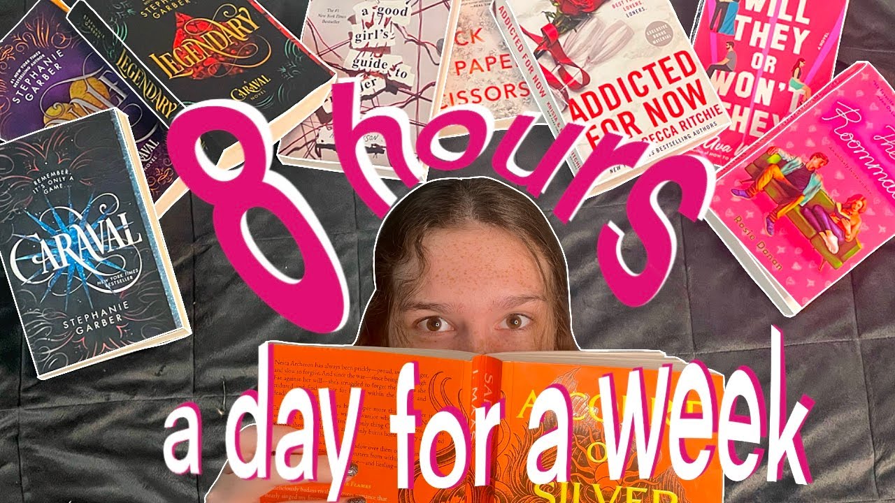 I Read 8 Hours a Day for a Week - YouTube