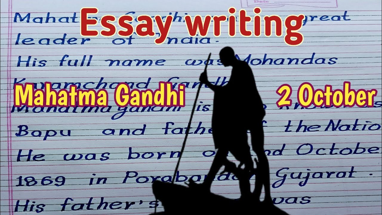 10 lines on Mahatma Gandhi in English | English essay writing | English ...