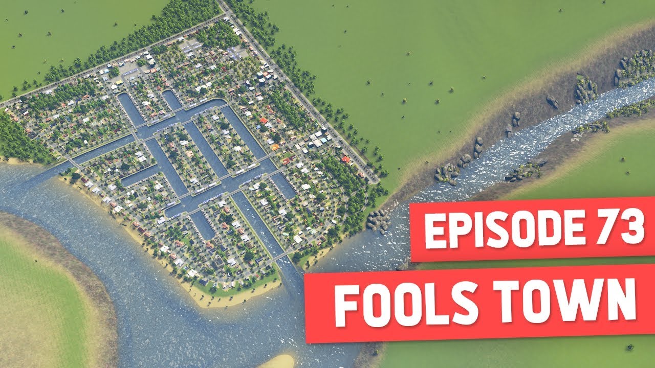 CREATING VENICE CANALS - Cities Skylines #73 - YouTube