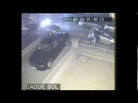 Otomobili 30 saniyede soydu