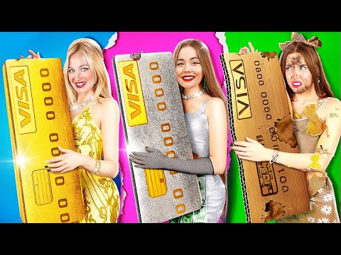 ESTUDIANTE GIGA RICO vs RICO vs POBRE! Momentos Divertidos en la Escuela por 123 GO!