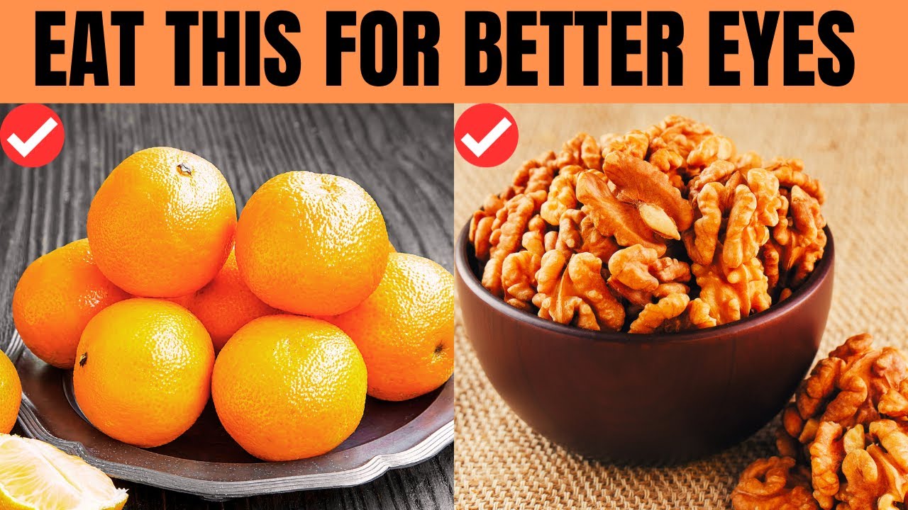 These TOP 5 Foods To Help Improve Your Eye Health Naturally | Food For ...