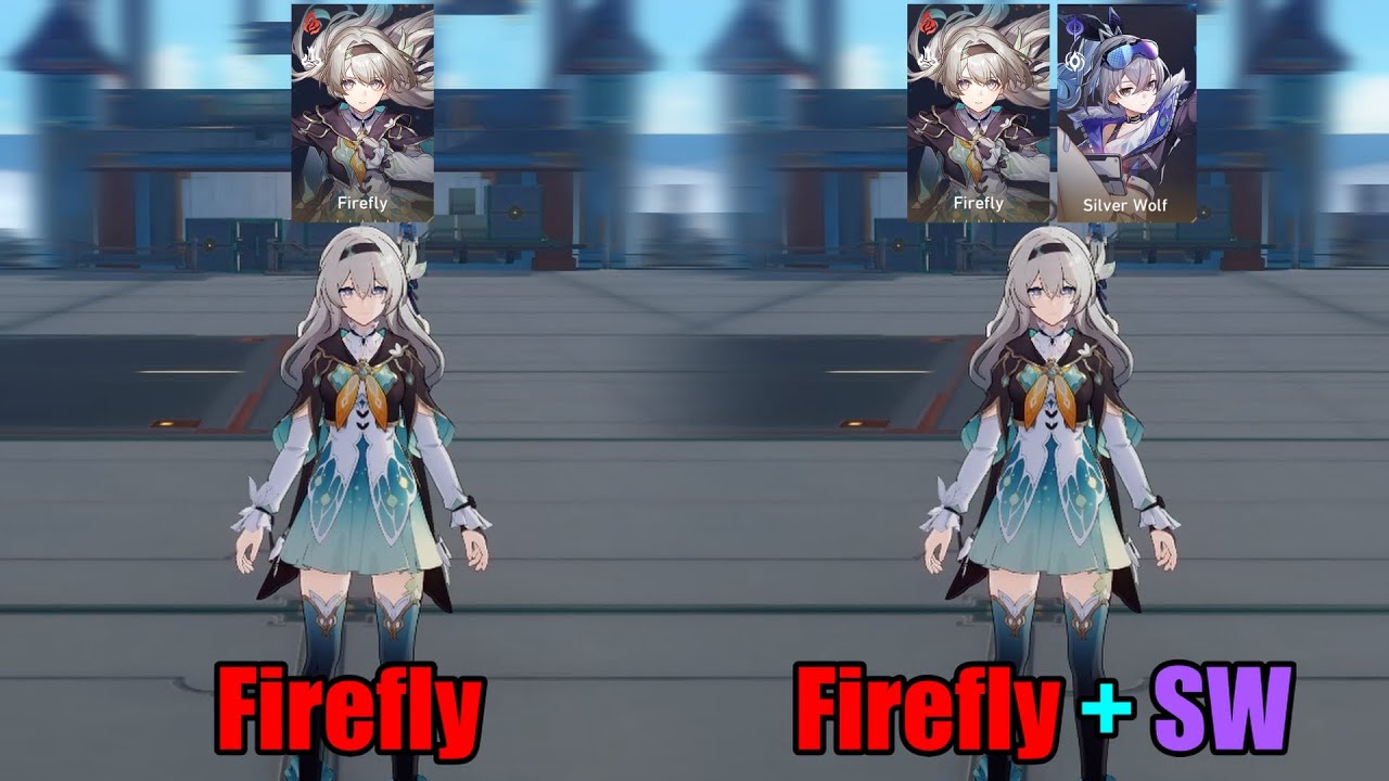 How Much Does Silver Wolf Buff Firefly? || Honkai Star Rail - YouTube