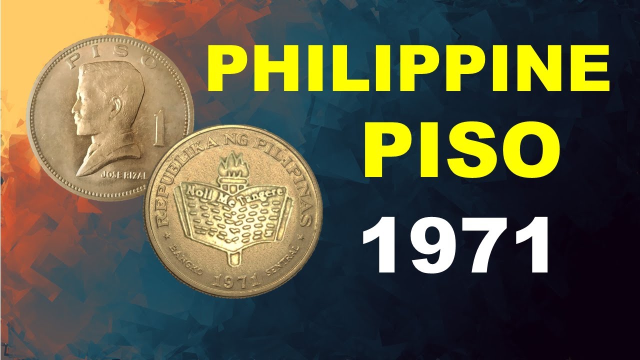 Piso na Barya 1971 Noli Me tangere, The 1 Million Piso coin - YouTube