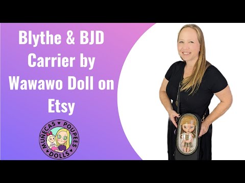 Blythe & BJD Doll Carrier by Wawawo Doll on Etsy
