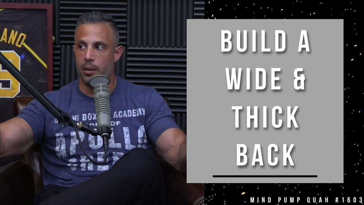 How to Build a Wide & Thick Back - YouTube
