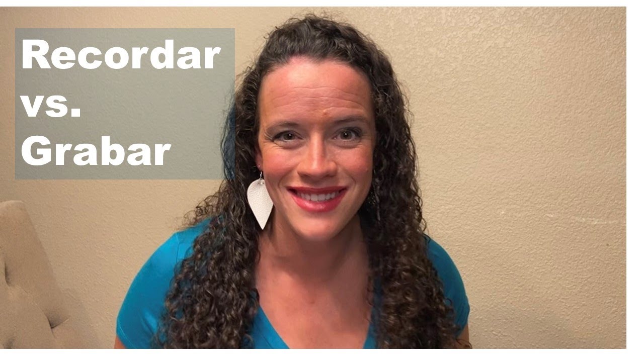 Mastering Spanish: Recordar vs. Grabar - YouTube